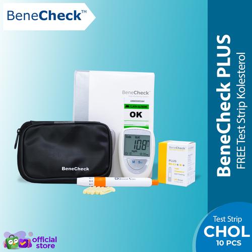 Jual Benecheck PLUS 3 in 1 & Strip Kolesterol - Alat Cek Darah ...