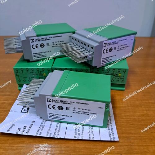 Jual NEW PHOENIX CONTACT RELAY connectors - ST-REL7-HG 24/4X21/RELAY ...