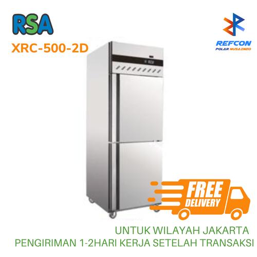 Promo Upright Chiller RSA XRC 500 2D / xrc500 S/S Stainless 2 Pintu 440 ...