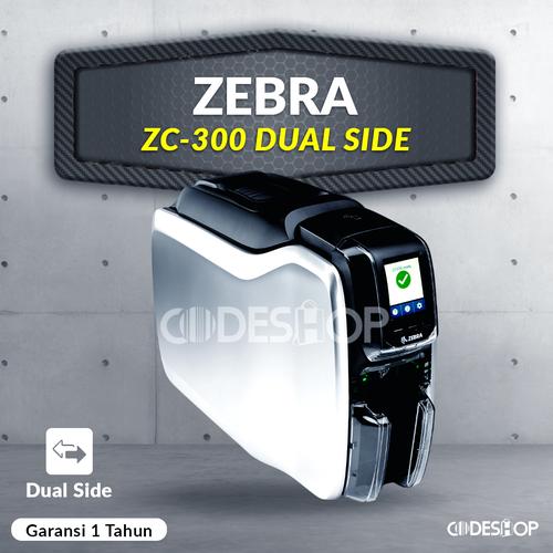 Jual Printer ID Card Dual Side Zebra ZC300 - Cetak Kartu PVC - Jakarta Pusat - CODESHOP JAKARTA ...
