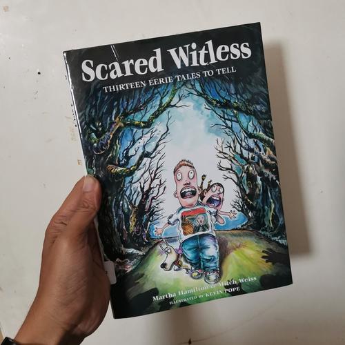 Jual Buku Import Scared witless Thirteen eerie tales to tell - Kota ...
