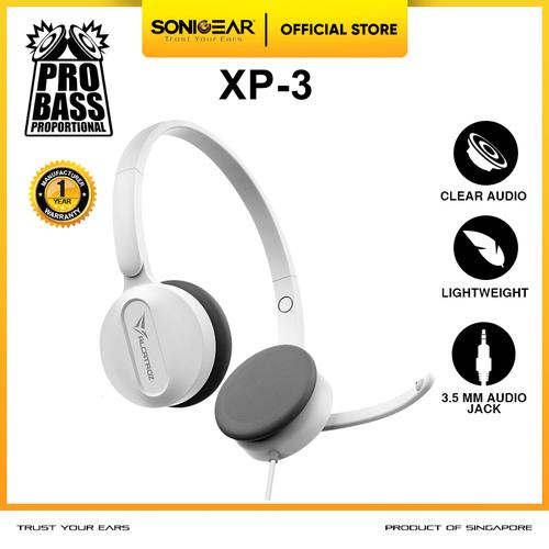 Promo Headset Microphone XP 3 Headphone Stereo untuk Office Sekolah ...