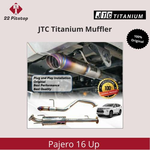 Promo Exhaust Knalpot Muffler JTC Titanium Mitsubishi Pajero Sport - JS ...