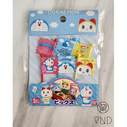 Jual Doraemon Flag Bento Picks/ Tusuk Bento Doraemon bentuk Bendera ...