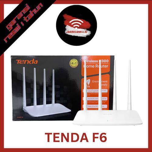 Jual Tenda F6 Router Wireless N300 Easy Setup - Jakarta Pusat ...