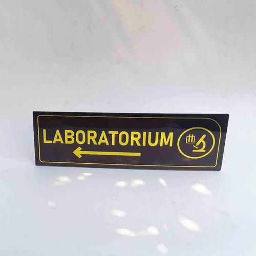 Jual Akrilik Penunjuk Arah Laboratorium, Akrilik Papan Penunjuk Arah ...