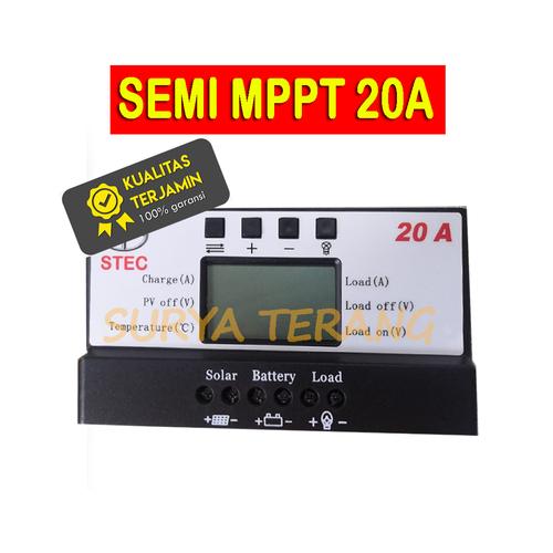 Jual Solar Charge Controller Digital Semi MPPT 20A STEC 20A 12/24V ...