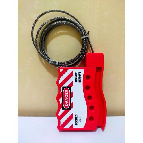 Jual Hand-held Safety Steel Insulation Adjustable Cable Lockout Device ...