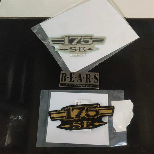 Jual stiker body sticker box Mark side cover W175 SE - Gold - Kota ...