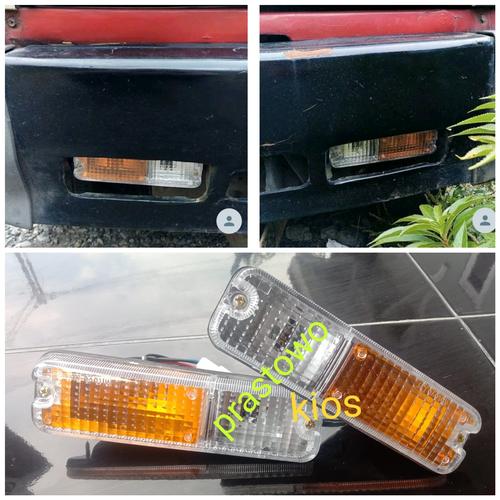 Jual lampu sen bemper custom modif kijang super grand jantan rover 2 ...