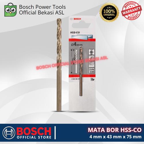 Jual BOSCH MATA BOR HSS-Co 4 mm PN.2608585846 - Kab. Bekasi - Bosch ...