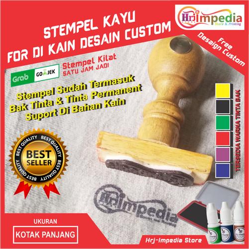 Jual Cetak Stempel Kayu Desain Custom Paket Stempel Untuk Cap Dibahan ...