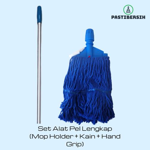 Jual Alat Pel Set Lengkap (Mop Holder + Hand Grip + Kain + Gagang ...