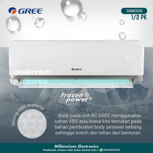 Jual AC Gree Standard 1/2 pk GWC-05MOO5 - 05 MOO5 GARANSI RESMI - Kota Pontianak - Millennium ...