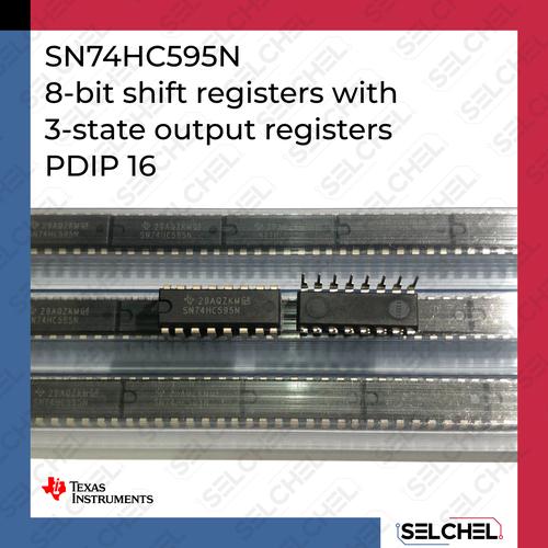 Jual SN74HC595N Original 74hc595 8-bit shift registers PDIP 16 - Kota ...