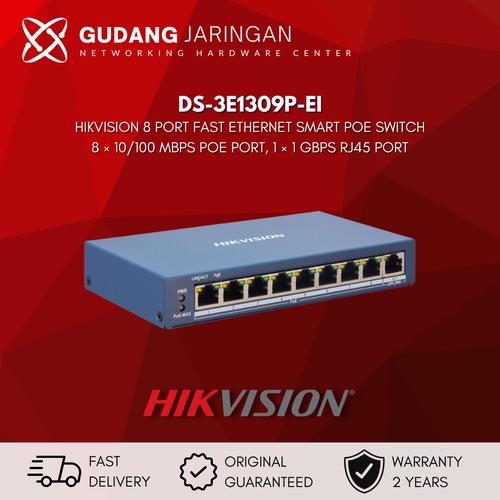 Jual HIKVISION DS-3E1309P-EI 8*100M PORT POE 110W MANAGE SWITCH - Jakarta Pusat - GUDANG ...