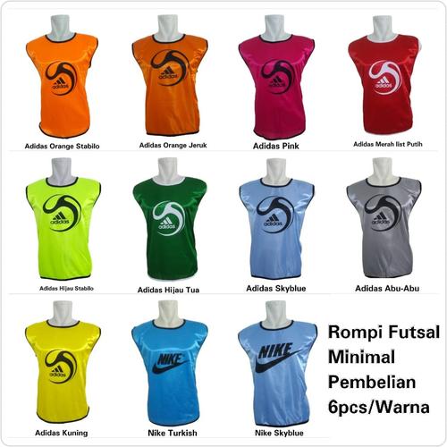 Jual Rompi Futsal / Sepak Bola ( Pembelian per 6pcs ) - Jakarta Pusat ...