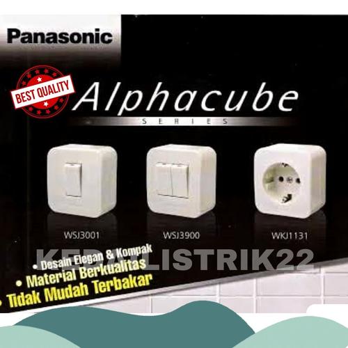Jual OB Sakelar dan Stop Kontak Panasonic Outbow ALPHACUBE SERIES - WSJ 3001 - Kota Pontianak ...