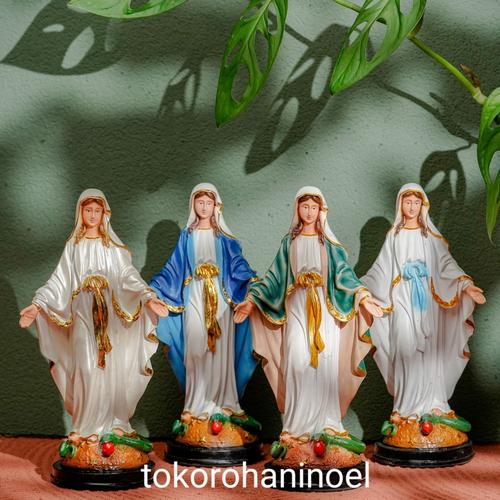 Jual Patung Bunda Maria Tangan Terbuka 15cm / Patung Katolik - Kab ...