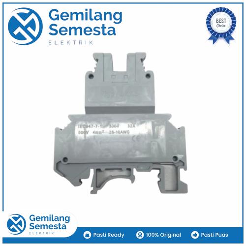 Jual Terminal Block susun UK3N Terminal blok UK 3N double deck ...