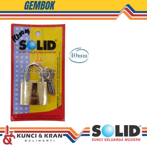 Jual Gembok Solid 818 40 GP Gembok pagar rumah gembok sepeda - Kota ...