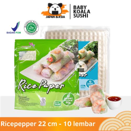 Jual JAVA SUPER FOOD Vietnam Rice Paper 22 cm 10 s | Kulit Lumpia ...