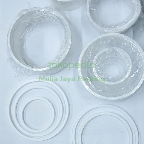 Jual Ring Seal Teflon PTFE / Water Mur Teflon PTFE 3mm Od 85 mm x ID 78 ...