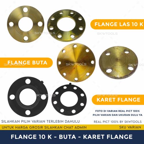 Jual Flange 10k Las besi / Blind flange las 10K Flange Buta / Packing ...
