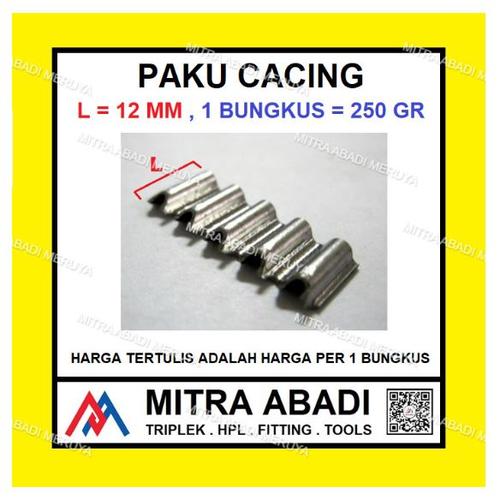 Jual Paku Cacing 12mm Paku Pengnyambung Triplek Penyambung Kayu - Kota ...