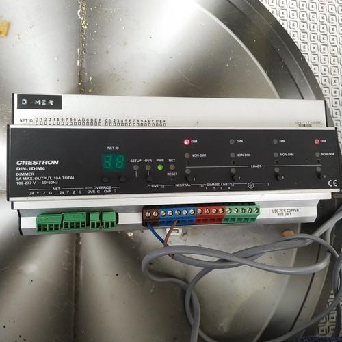 Jual DIMMER CRESTRON model DIN -1DIM4 Universal Dimmer DIN-1DIMU4 ...