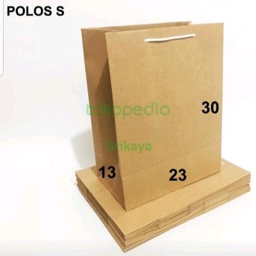 Jual PAPER BAG POLOS S ( 23 X 13 X 30 ) - b178 - POLOS - Jakarta Barat ...