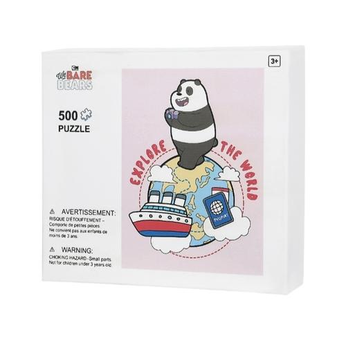 Jual Miniso Mainan Puzzle Anak - We Bare Bears 500 Pieces Puzzle ...