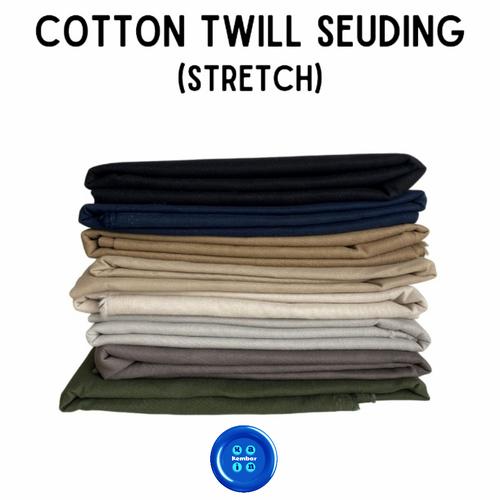 Jual Kain Cotton Twill Stretch 0,5 meter - Kota Bandung - KainKembar ...