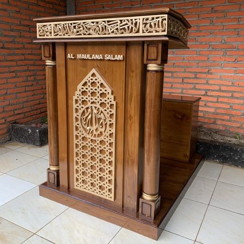 Jual Podium mimbar masjid minimalis - Mimbar garuda - Kab. Jepara ...