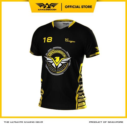 Jual Kaos Gaming Jersey Custom ARMAGGEDDON Bahan Premium Polyester ...