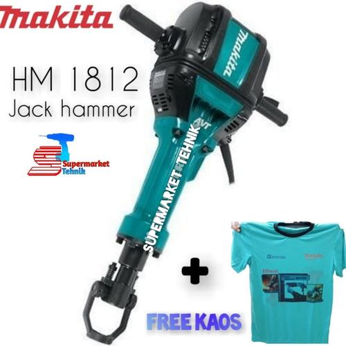 Jual Mesin Bobok Beton Makita HM 1812 / Demolition Jack Hammer HM1812 ...
