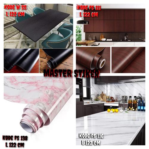 Jual stiker meja/stiker lemari/stiker interior dapur - fs 116 marble ...