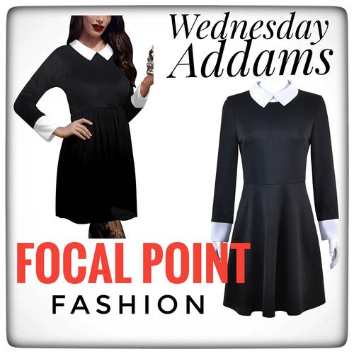 Jual kostum Wednesday addams dewasa cosplay Halloween costume - Kab ...