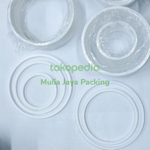 Jual Ring Seal Teflon PTFE / Water Mur Teflon PTFE 4mm Od 21,5mm x ID ...