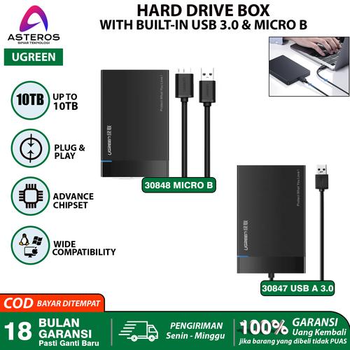 Jual Casing Hardisk Eksternal Case 2.5" USB 3.0 UGREEN Enclosure HDD ...