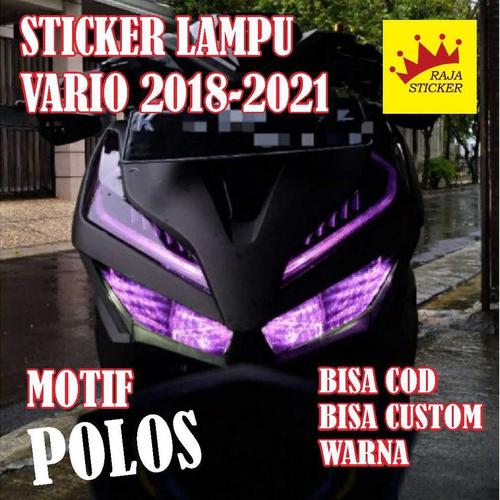 Jual Stiker sticker alis lampu vario polos - Merah, mata saja - Jakarta ...