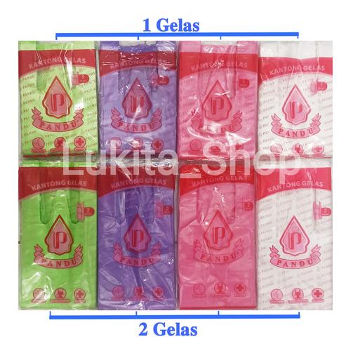 Jual Kantong Plastik Gelas Cup/ Pop ice/ Bubble Merek Pandu Plastik HD ...