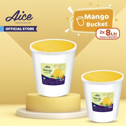Promo Aice Mango Bucket Mangga Ice Cream 8l 1 Karton 2 Pcseskrim Ember Jakarta Pusat