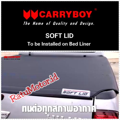 Jual CARRYBOY Tutup Bak SOFT LID Bed Liner HILUX Revo 2016 - Terpal ...