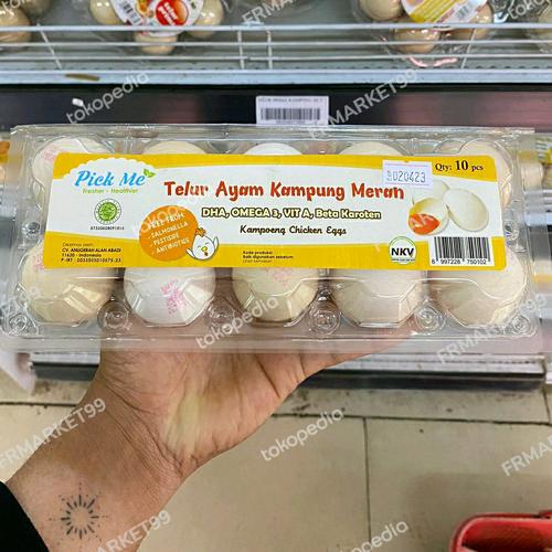 Jual Telur Ayam Kampung Merah 10 butir | Pack - Jakarta Barat ...