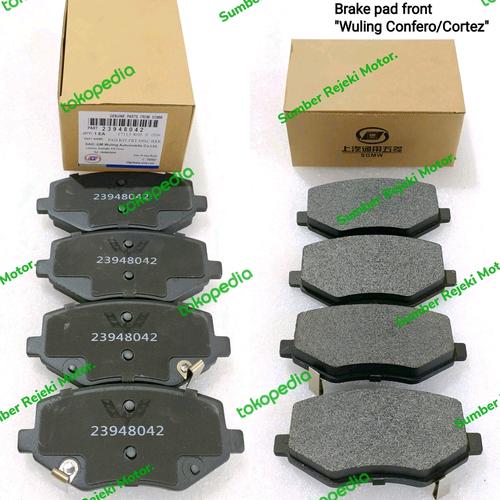 Jual kampas rem depan wuling cortez confero brake pad wuling confero ...