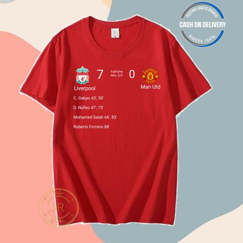 Jual kaos liverpool 7 0 manchester united Baju Dewasa Liverpool 7-0 ...