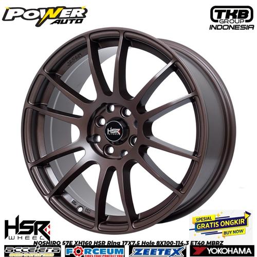 Jual velg mobil racing ring 17 baut 4 100 114,3 raize, mobilio hsr noshiro - Kota Lubuk Linggau ...