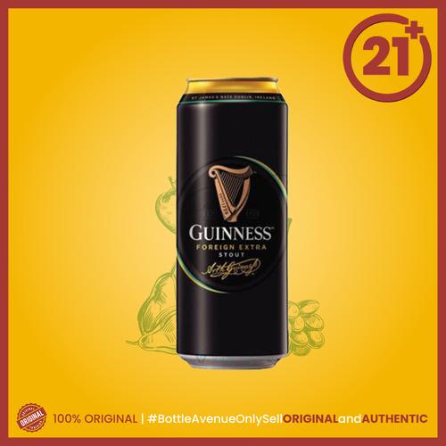 Jual Guinness Beer Foreign Extra Smooth Can 500ml / Beer Hitam ...