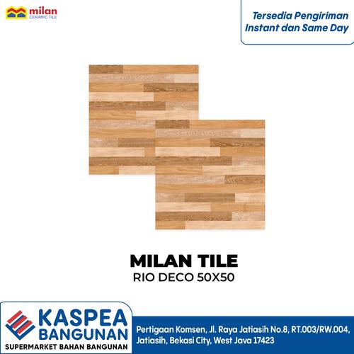Jual KERAMIK LANTAI MILAN TILE RIO DECO 50X50 - Kota Bekasi - Kaspea ...